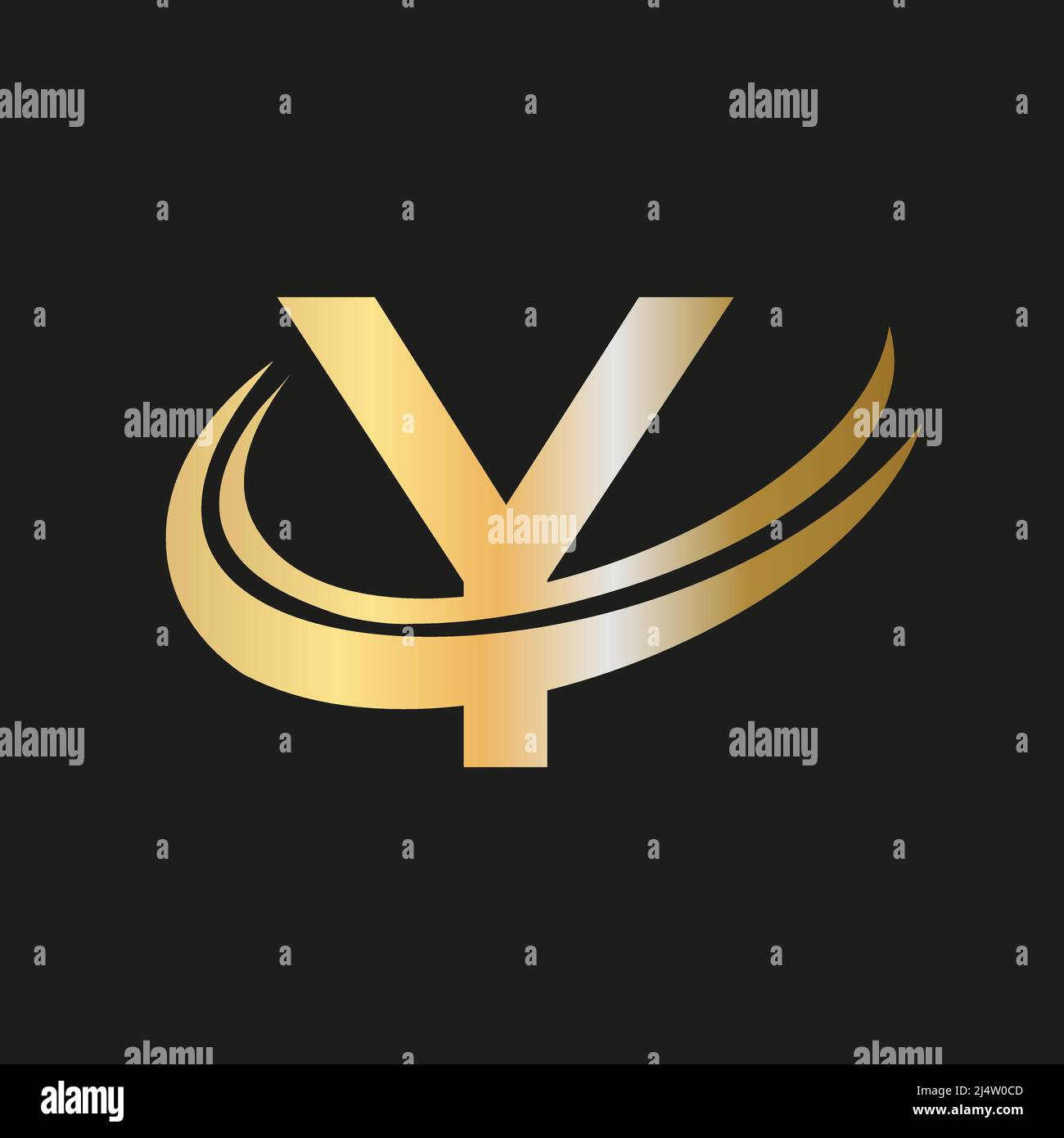 Elegant and stylish Y logo design for your company. Y letter logo ...