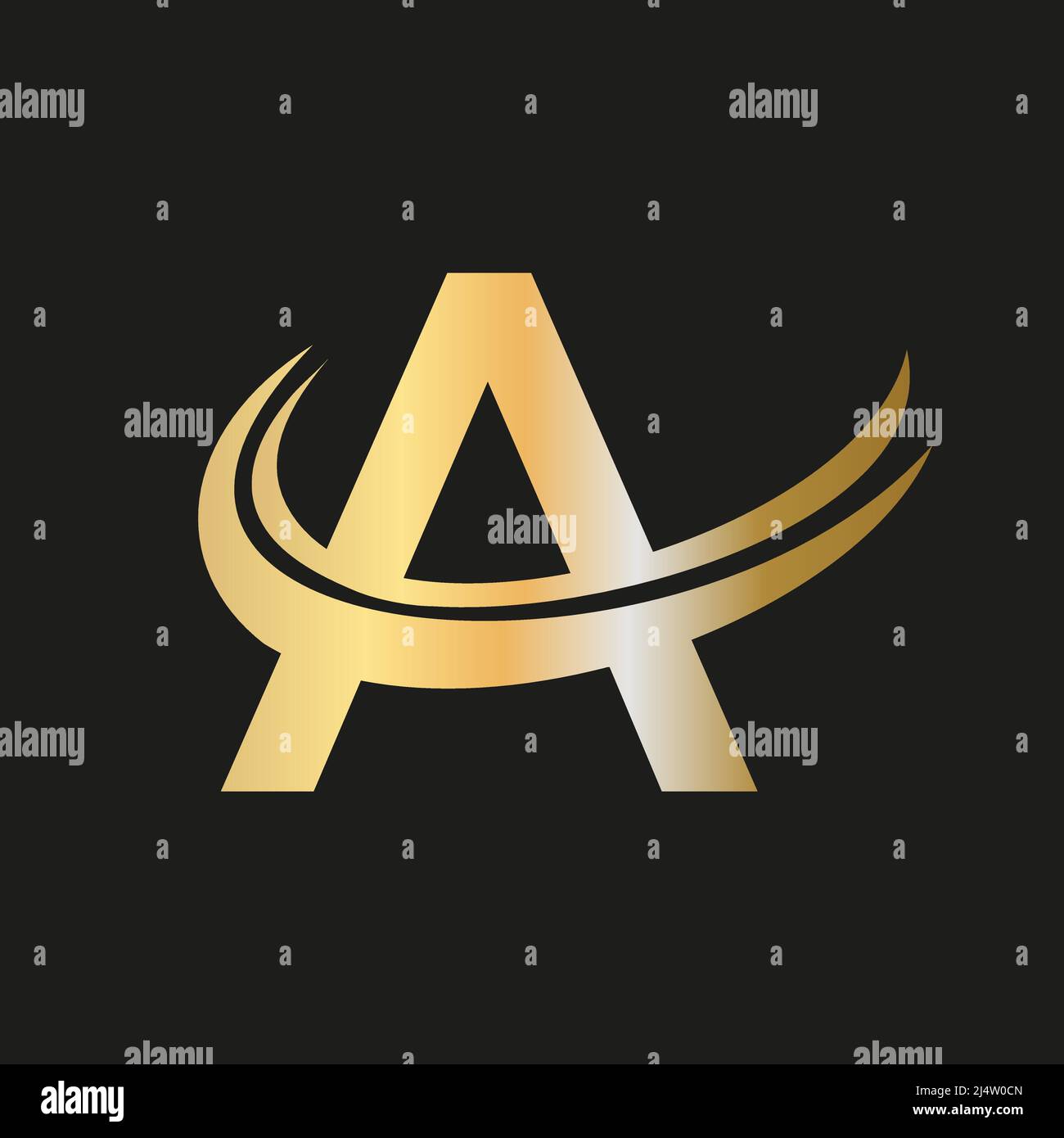Elegant and stylish A logo design for your company. A letter logo ...