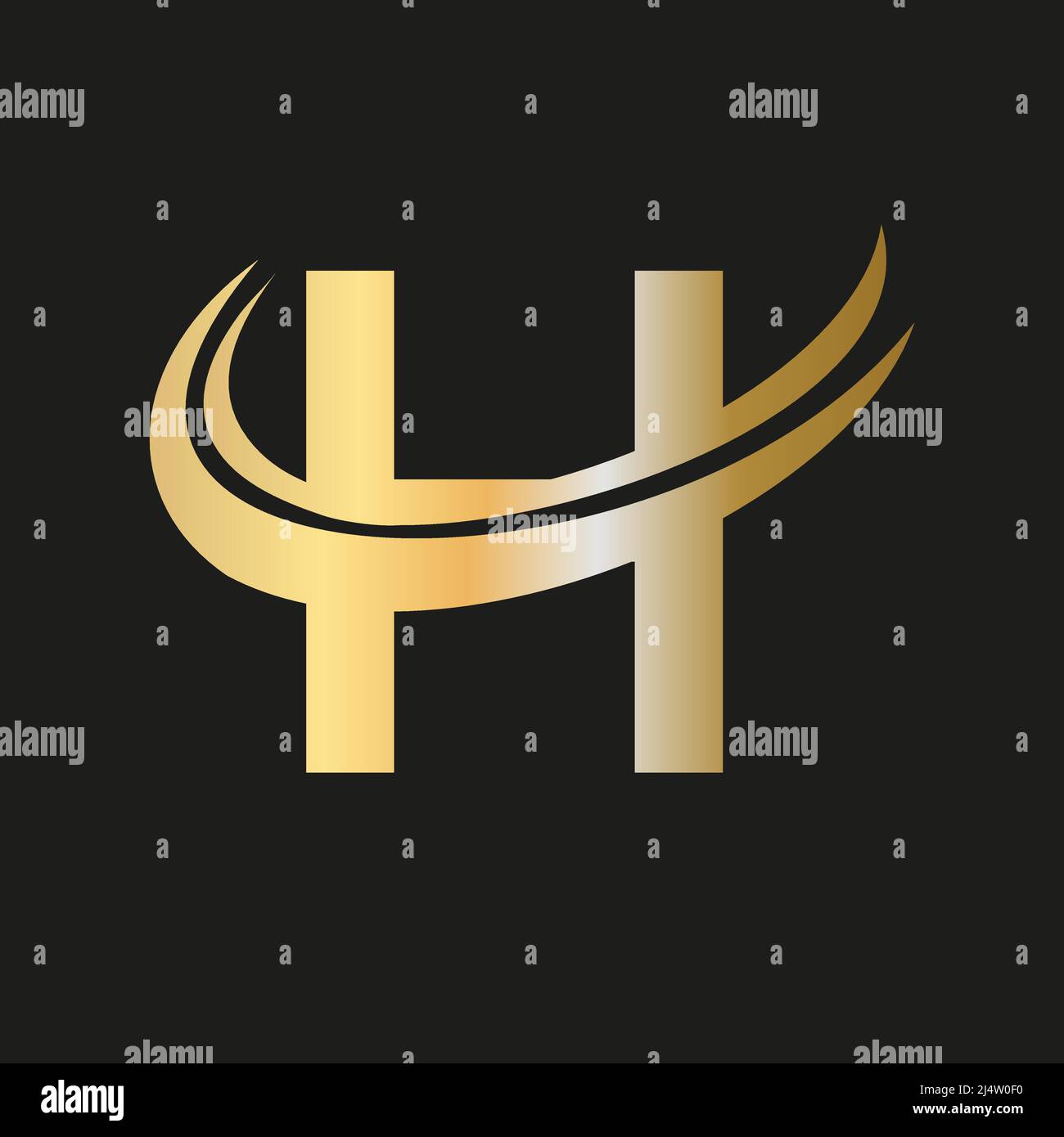Elegant and stylish H logo design for your company. H letter logo ...