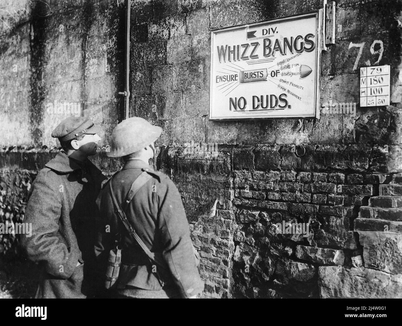 Two soldiers poster Black and White Stock Photos & Images - Alamy
