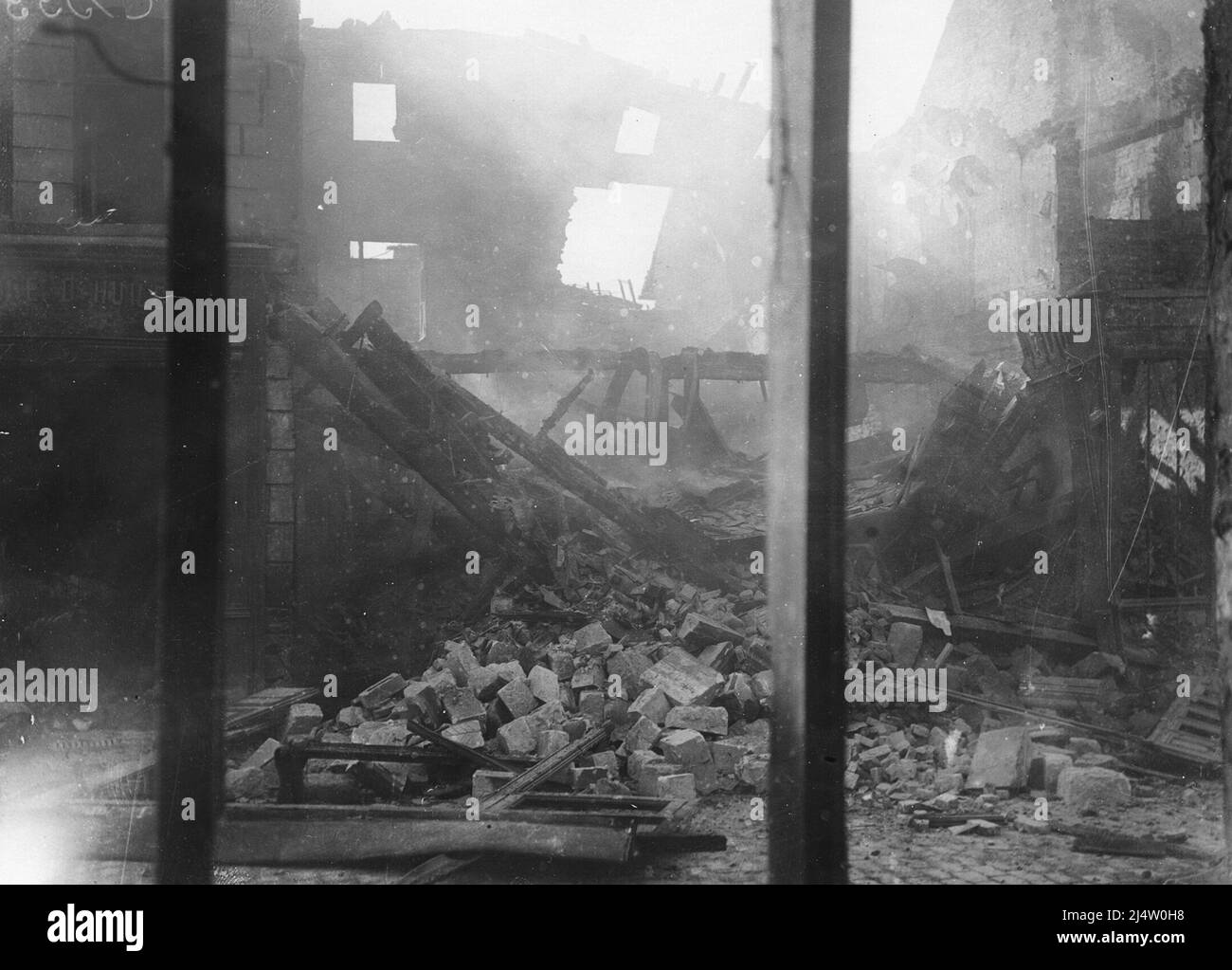 Ruined church world war hi-res stock photography and images - Alamy