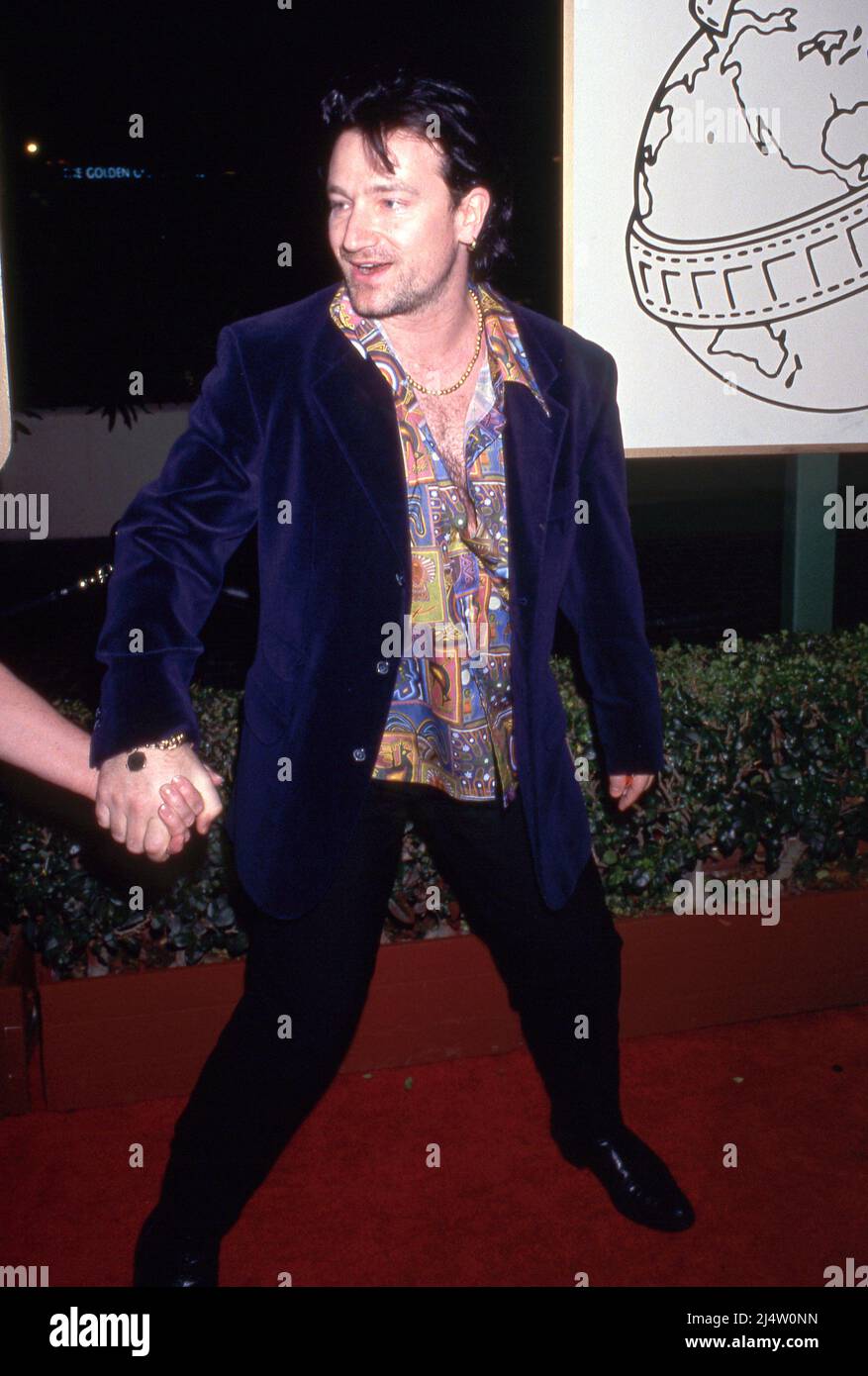 Bono at the 51st Annual Golden Globe Awards January 22, 1994 Credit: Ralph Dominguez/MediaPunch ...