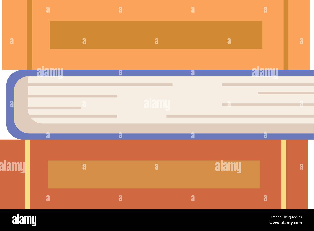 pile text books Stock Vector Image & Art - Alamy