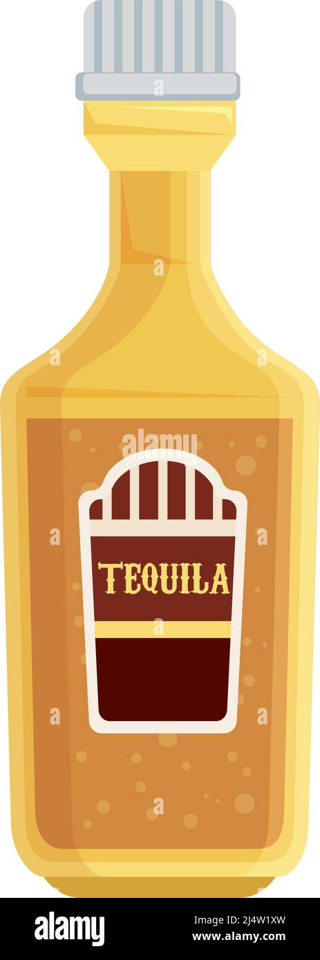 tequila drink bottle Stock Vector Image & Art - Alamy