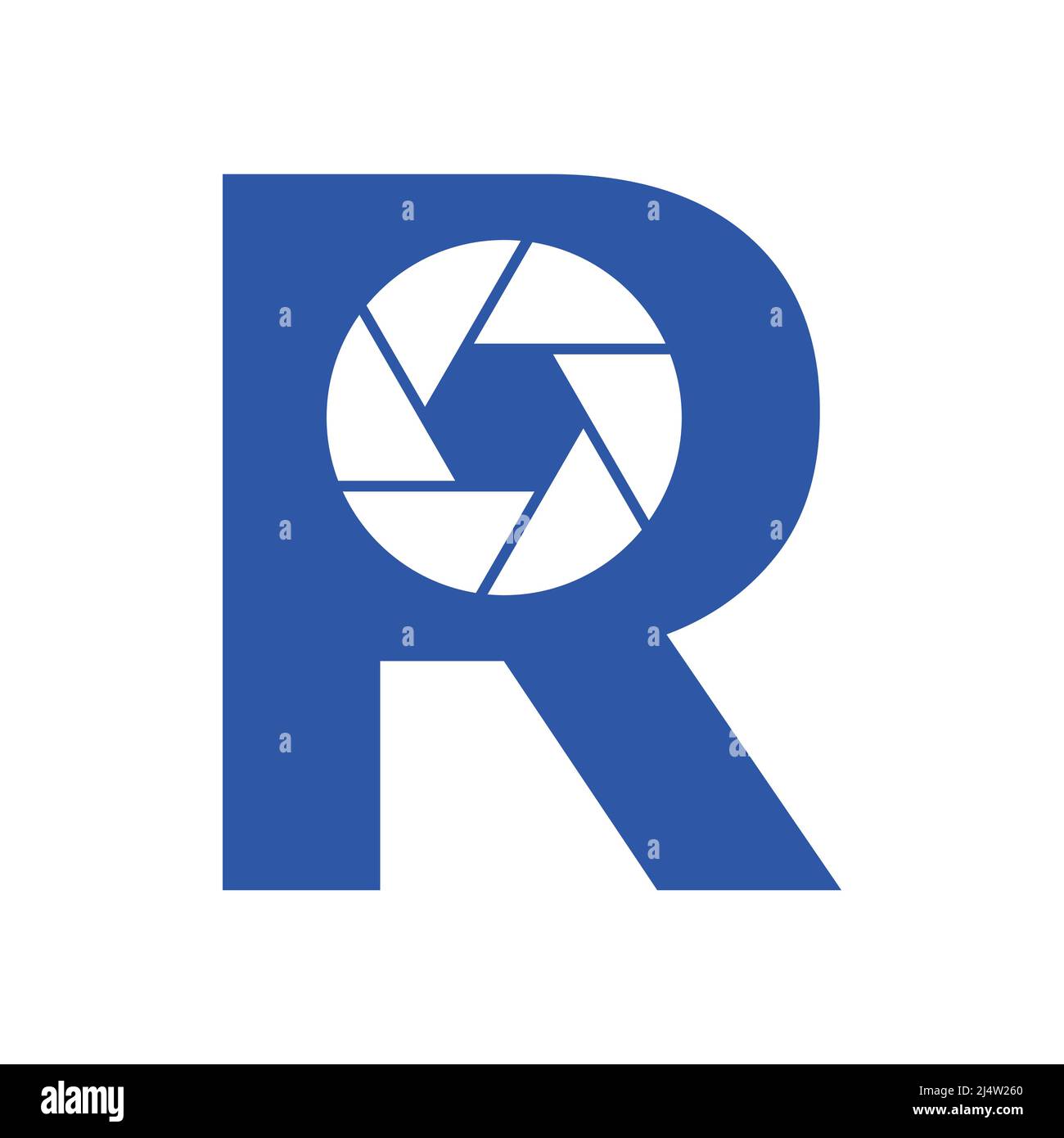 Initial Letter R Photography Logo Camera lens Concept. Photography Logo ...