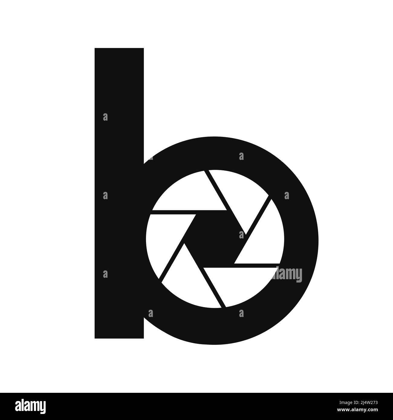 Initial Letter B Photography Logo Camera lens Concept. Photography Logo ...