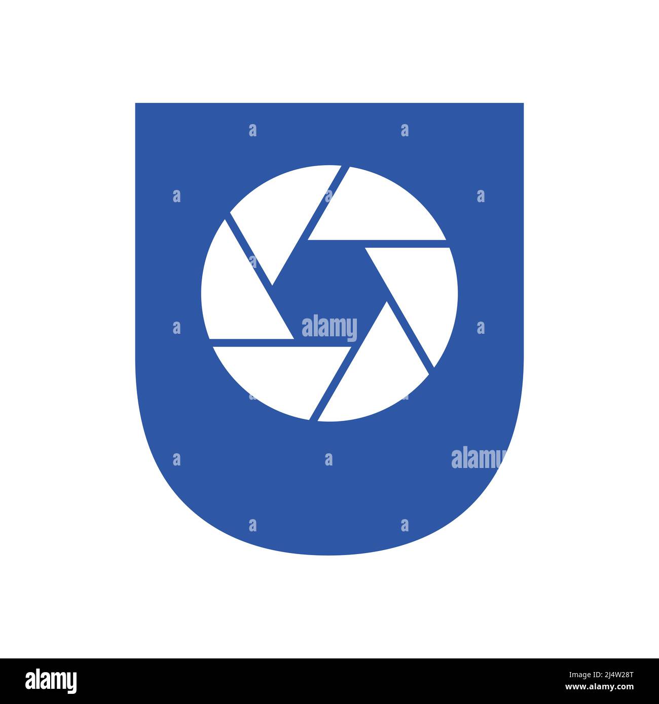 Initial Letter U Photography Logo Camera lens Concept. Photography Logo ...