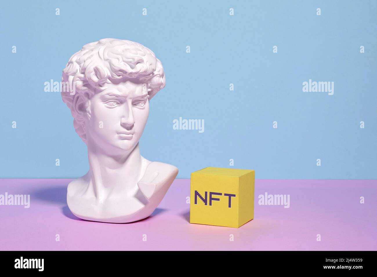 Virtual Internet Business Innovation Future Block NFT Money Token and ...