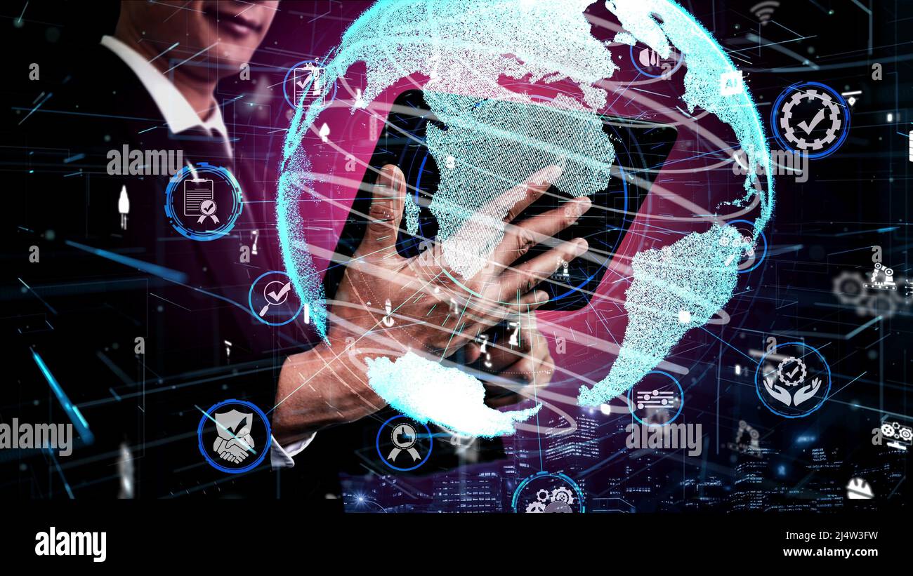 Quality Assurance and Quality Control conceptual - Modern graphic ...