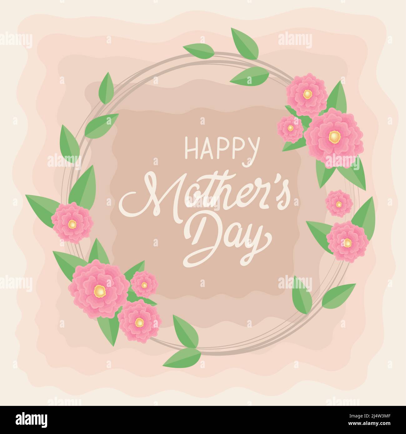 mothers day lettering card Stock Vector Image & Art - Alamy