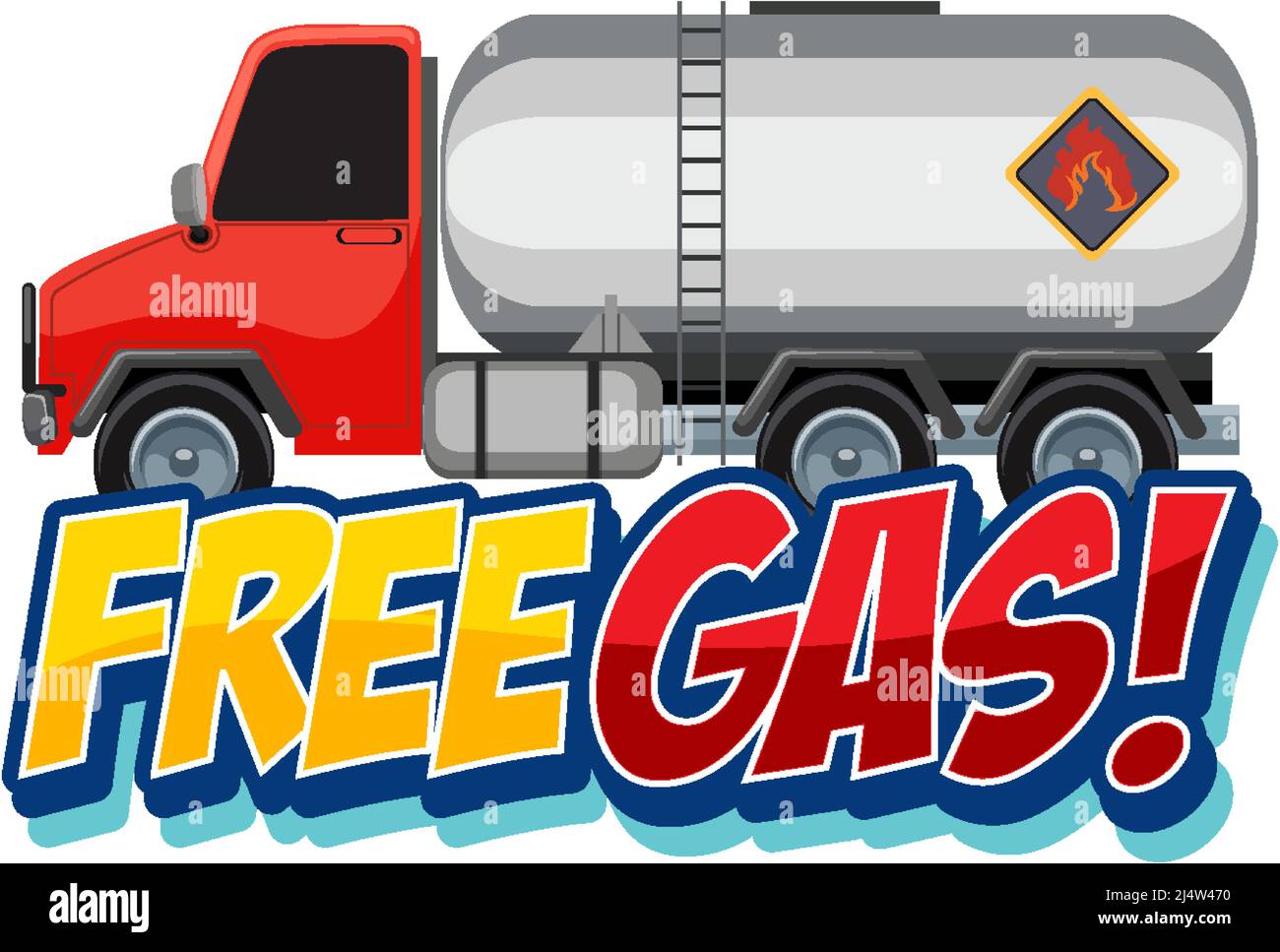 Free gas cartoon word logo design illustration Stock Vector Image & Art ...