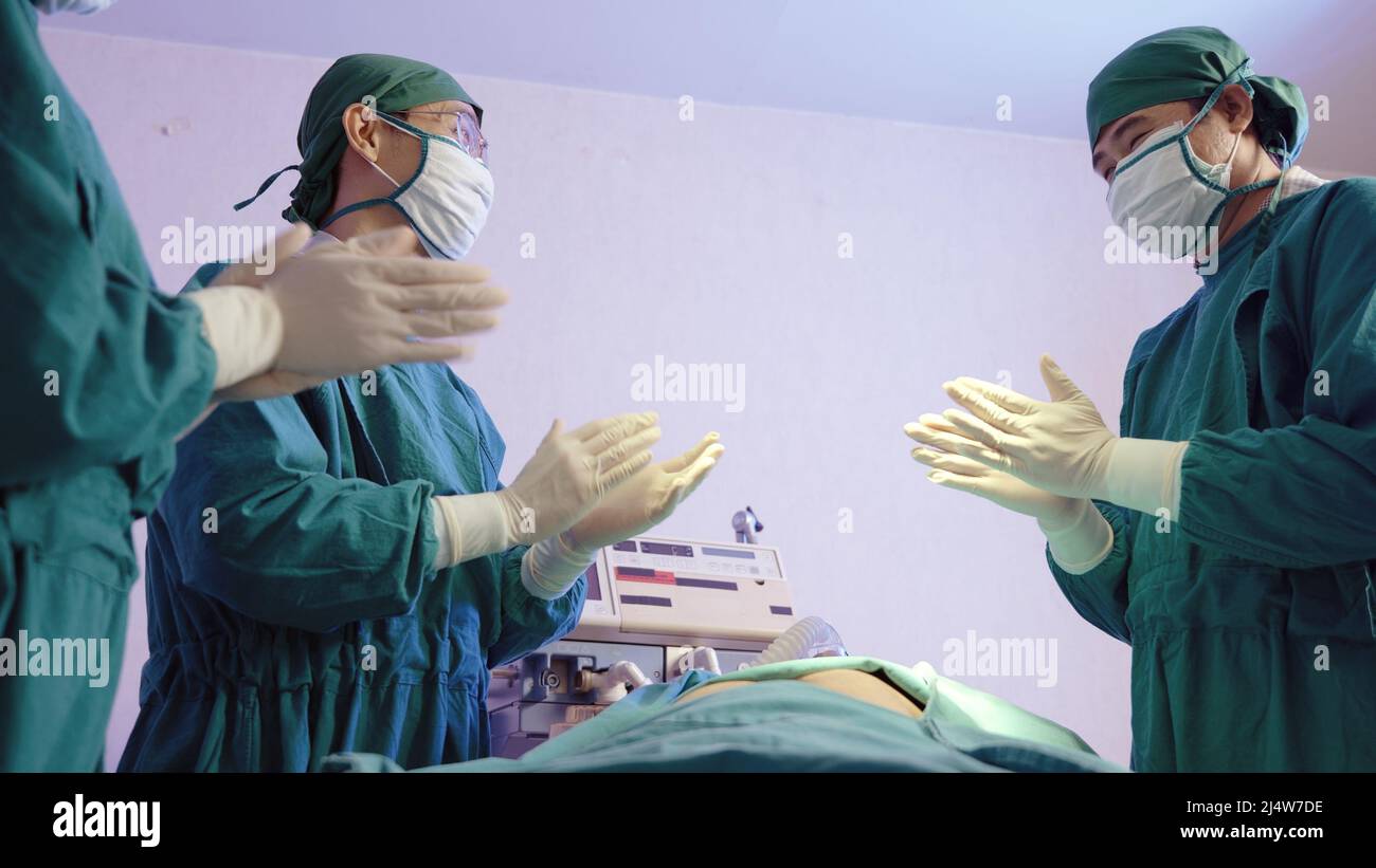 Successful surgical operation hi-res stock photography and images - Alamy