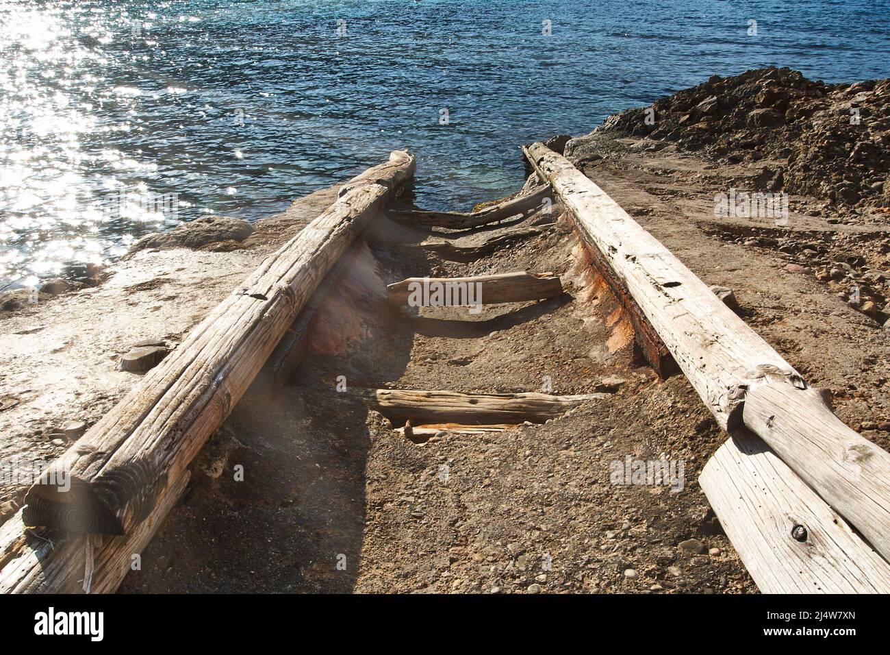 Mediterranean seascape small island close hi-res stock photography and ...
