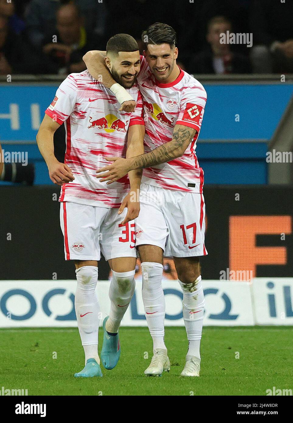 Leverkusen, Deutschland. 17th Apr, 2022. firo : April 17th, 2022 ...