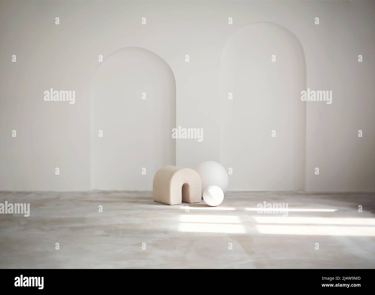 Gallery interior empty frames on wall. Art gallery empty interior, room ...