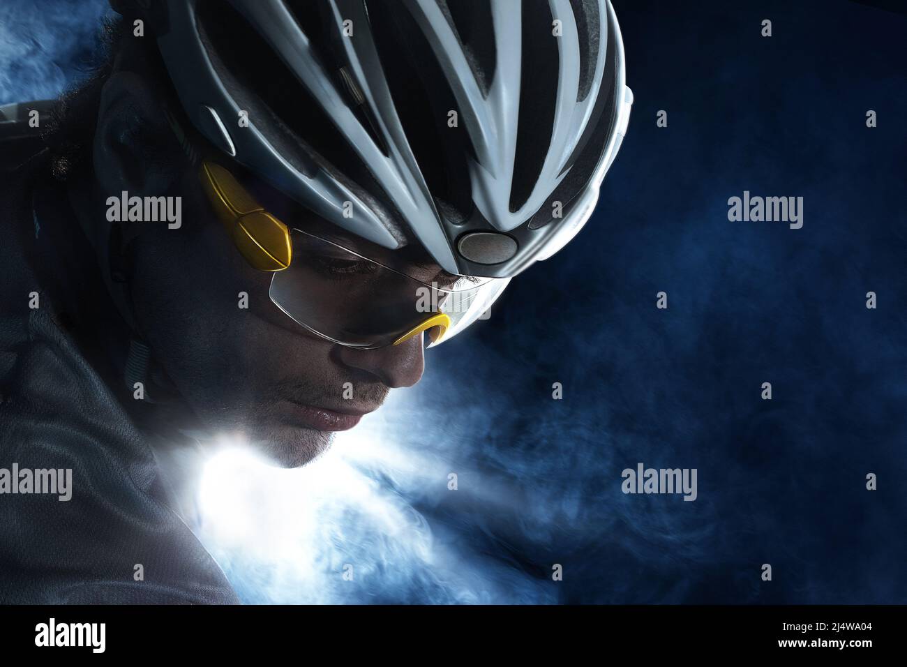 Close up cyclist hi-res stock photography and images - Alamy