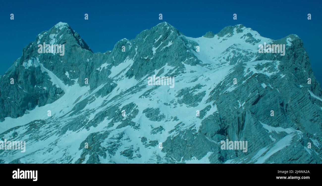 Magnificent alps mountain ridge Stock Photo - Alamy