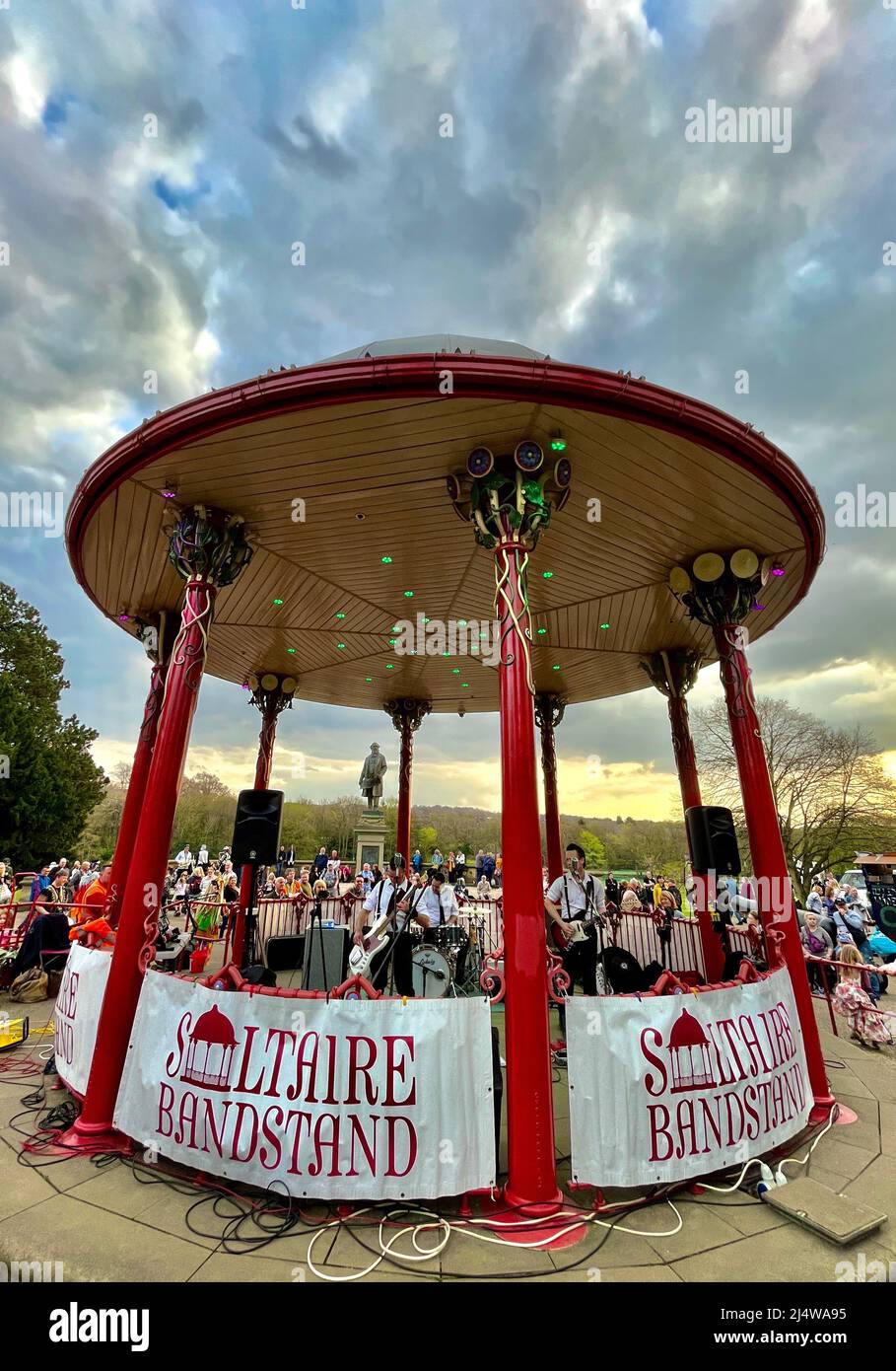 A traditional bandstand in a british park hi-res stock photography and ...