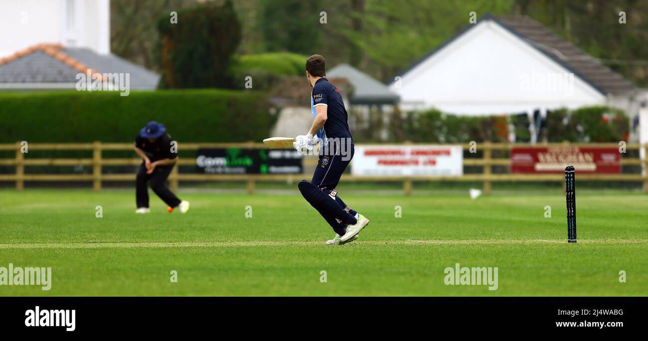 Bronwydd CC v Radyr CC Stock Photo - Alamy