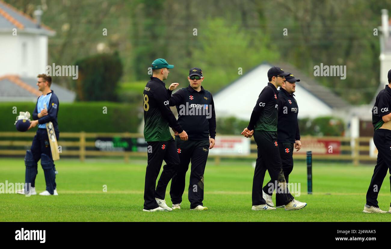Bronwydd CC v Radyr CC Stock Photo - Alamy
