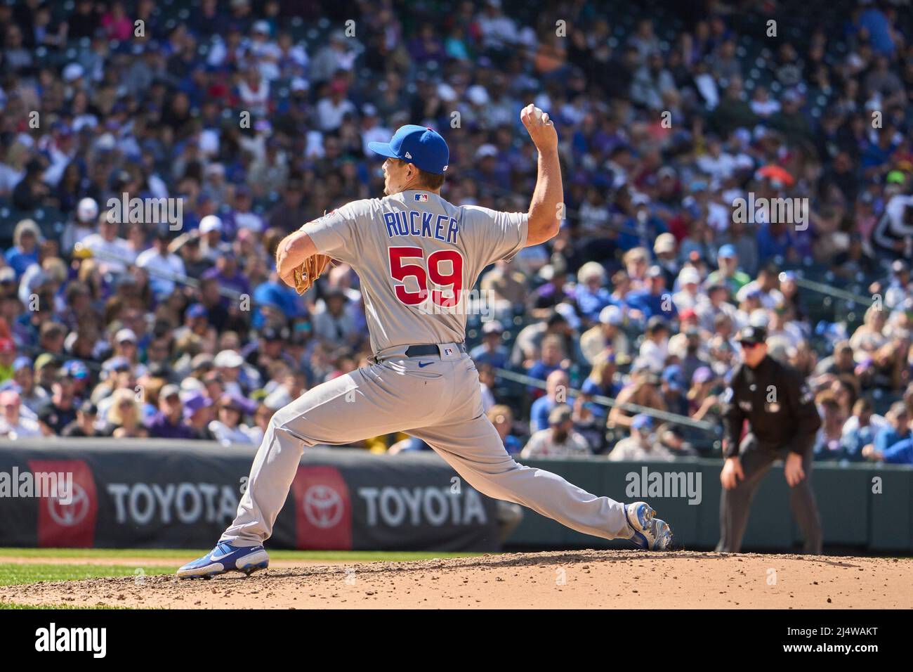 April 17 20261: Chicago pitcher .Michael Rucker (59) throws a pitch ...
