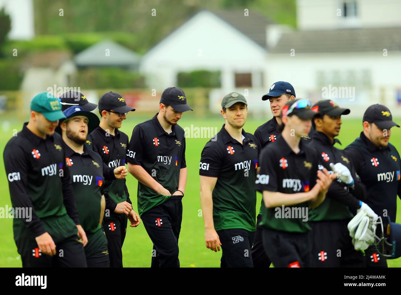 Bronwydd CC v Radyr CC Stock Photo - Alamy