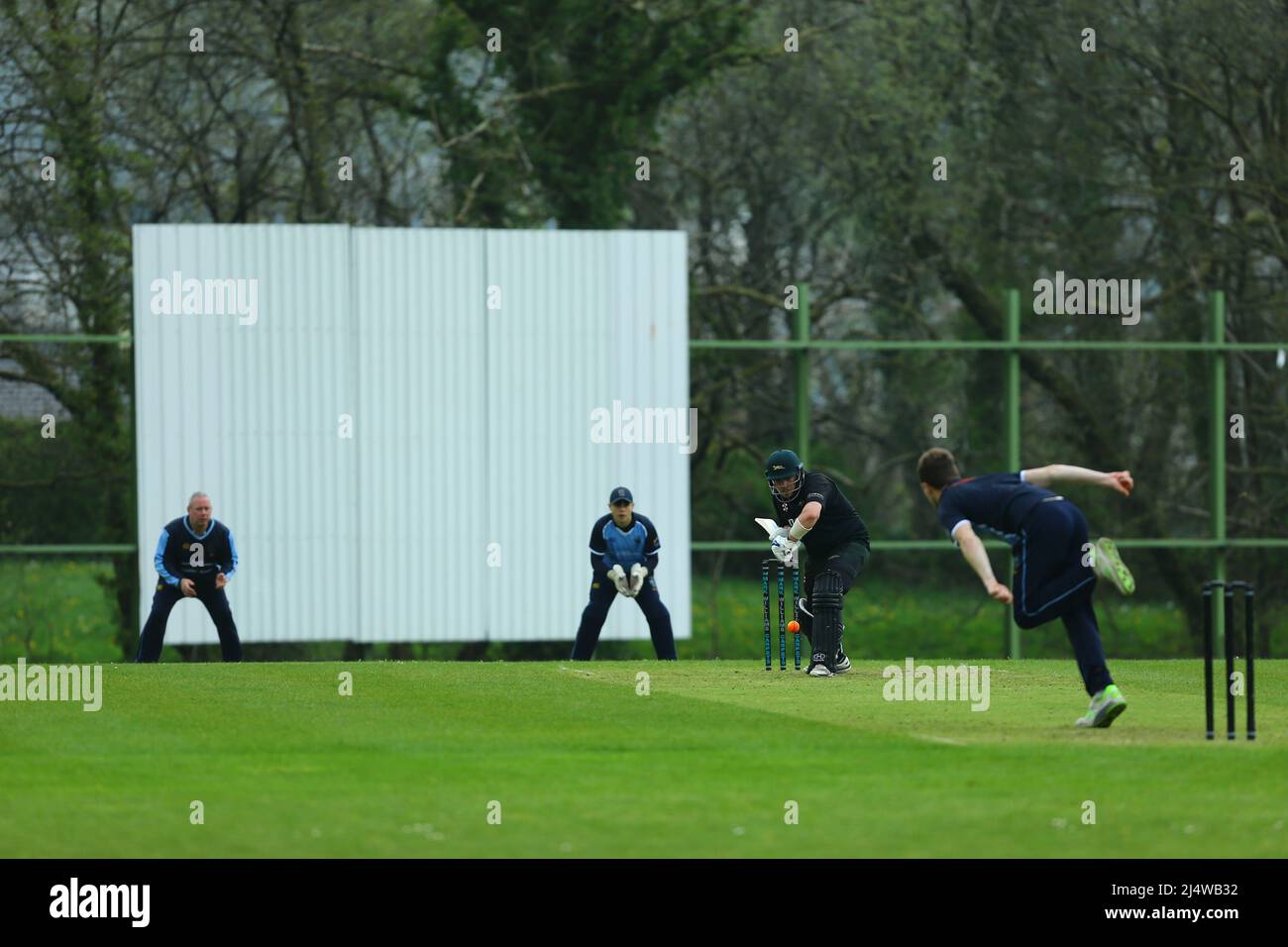 Bronwydd CC v Radyr CC Stock Photo - Alamy