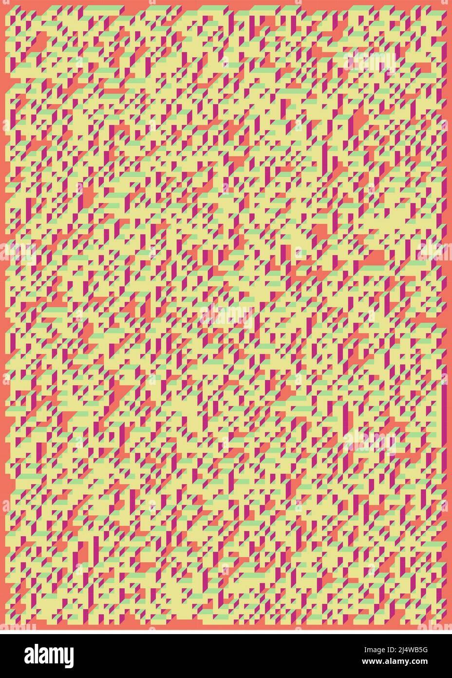 Implementation of Edward Zajec’s “Il Cubo” generative art background ...