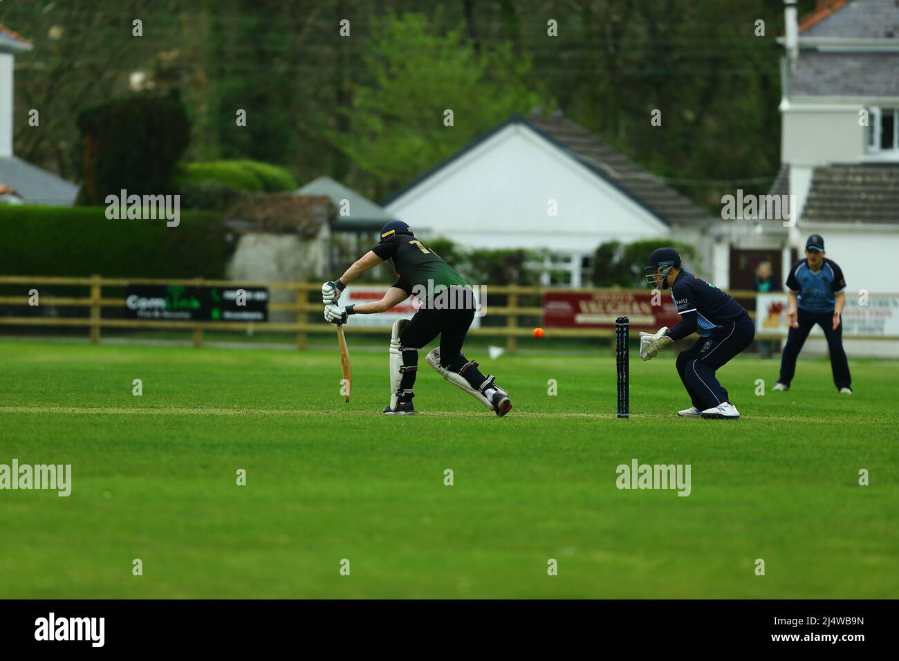 Bronwydd CC v Radyr CC Stock Photo - Alamy