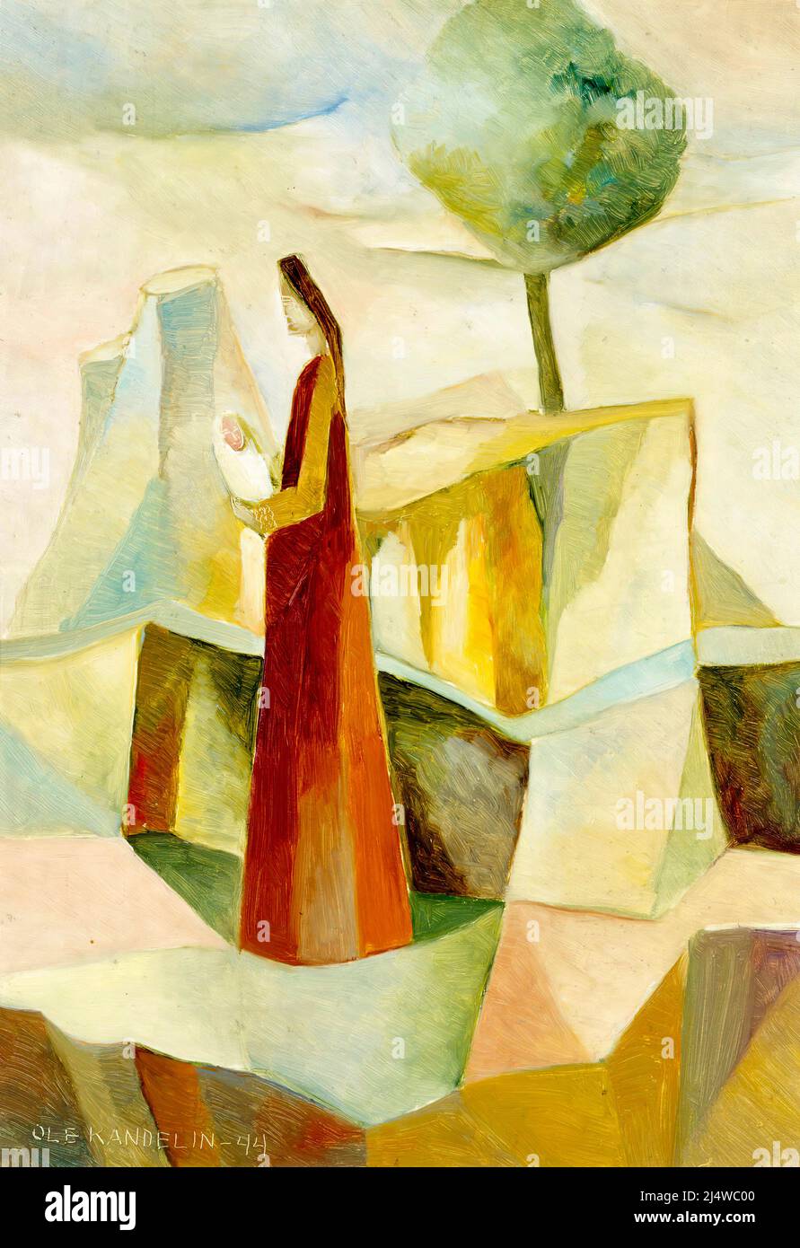 Jesus Christ Abstract Art