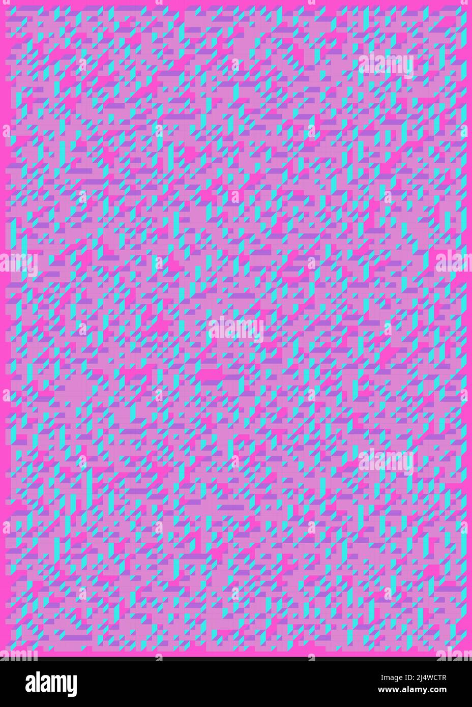 Implementation of Edward Zajec’s “Il Cubo” generative art background ...