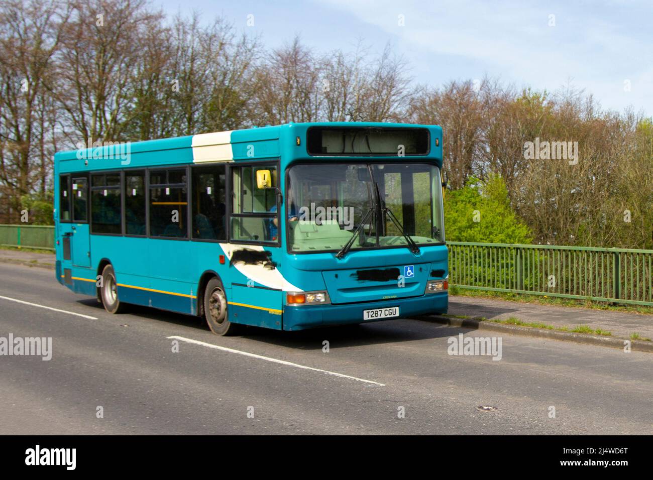 1999 90s blue Iveco Ford Diesel 9500cc single-decker diesel passenger ...
