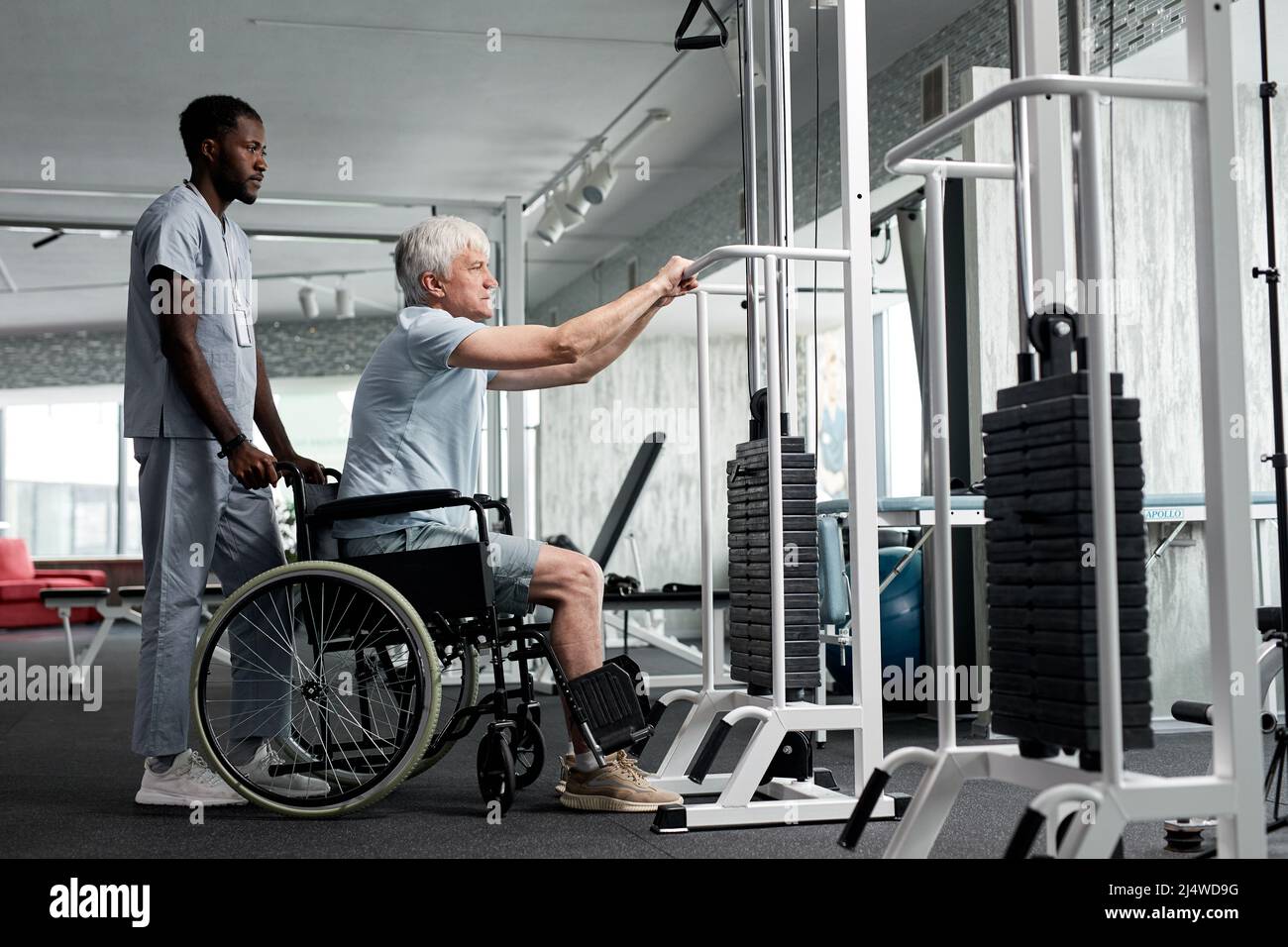 Elderly person exercise mobility hi-res stock photography and images ...