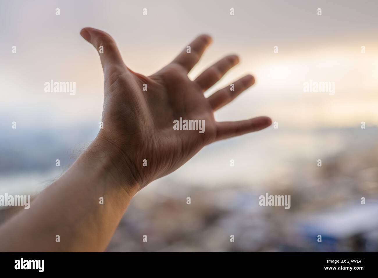 Reaching to heavens hi-res stock photography and images - Alamy