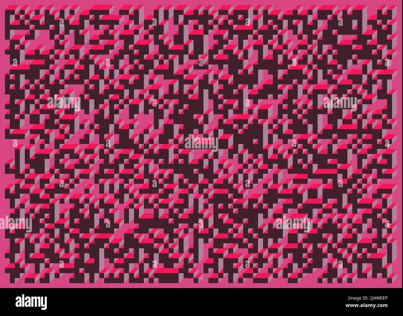 Implementation of Edward Zajec’s “Il Cubo” generative art background ...