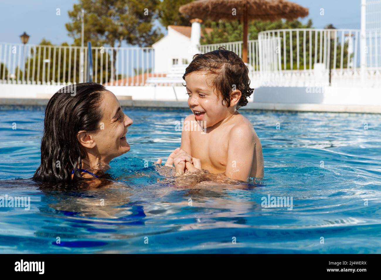 Motherhood playful hi-res stock photography and images - Alamy