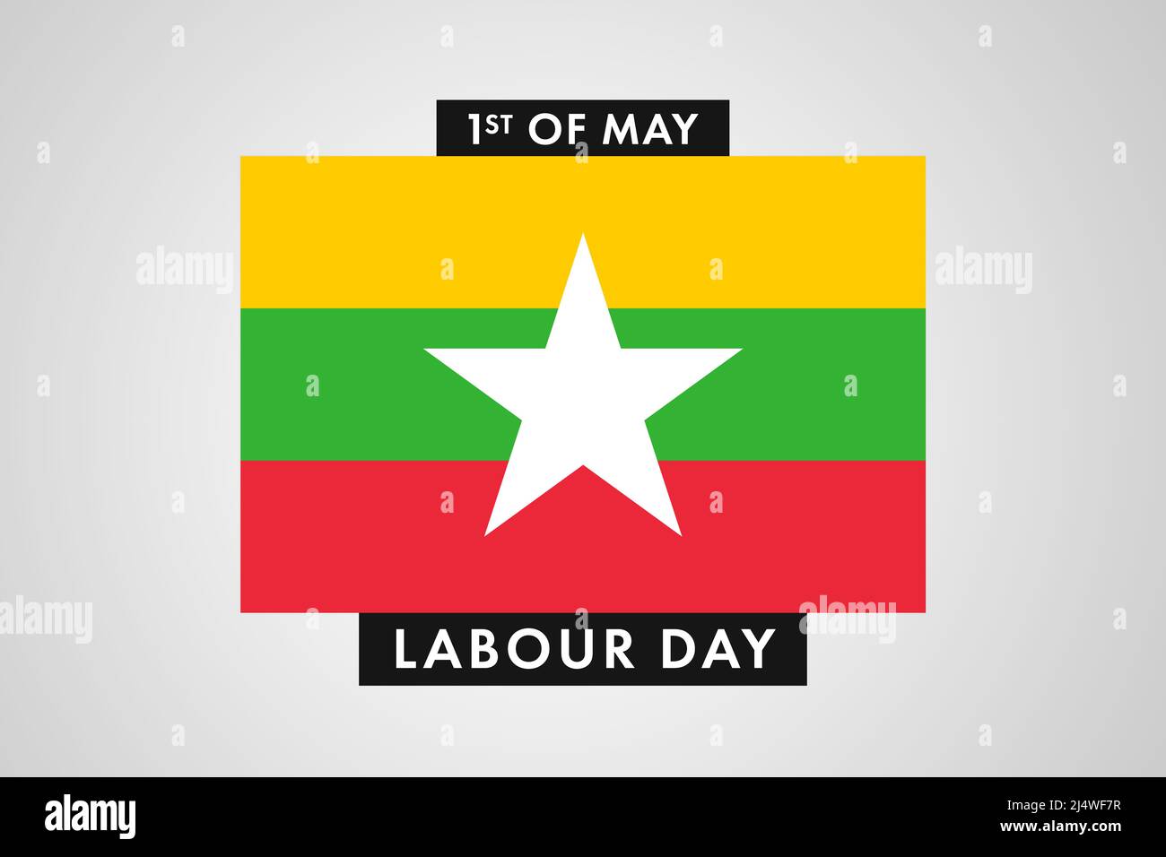 Myanmar Labor Day. International World Workers Day of Myanmar ...