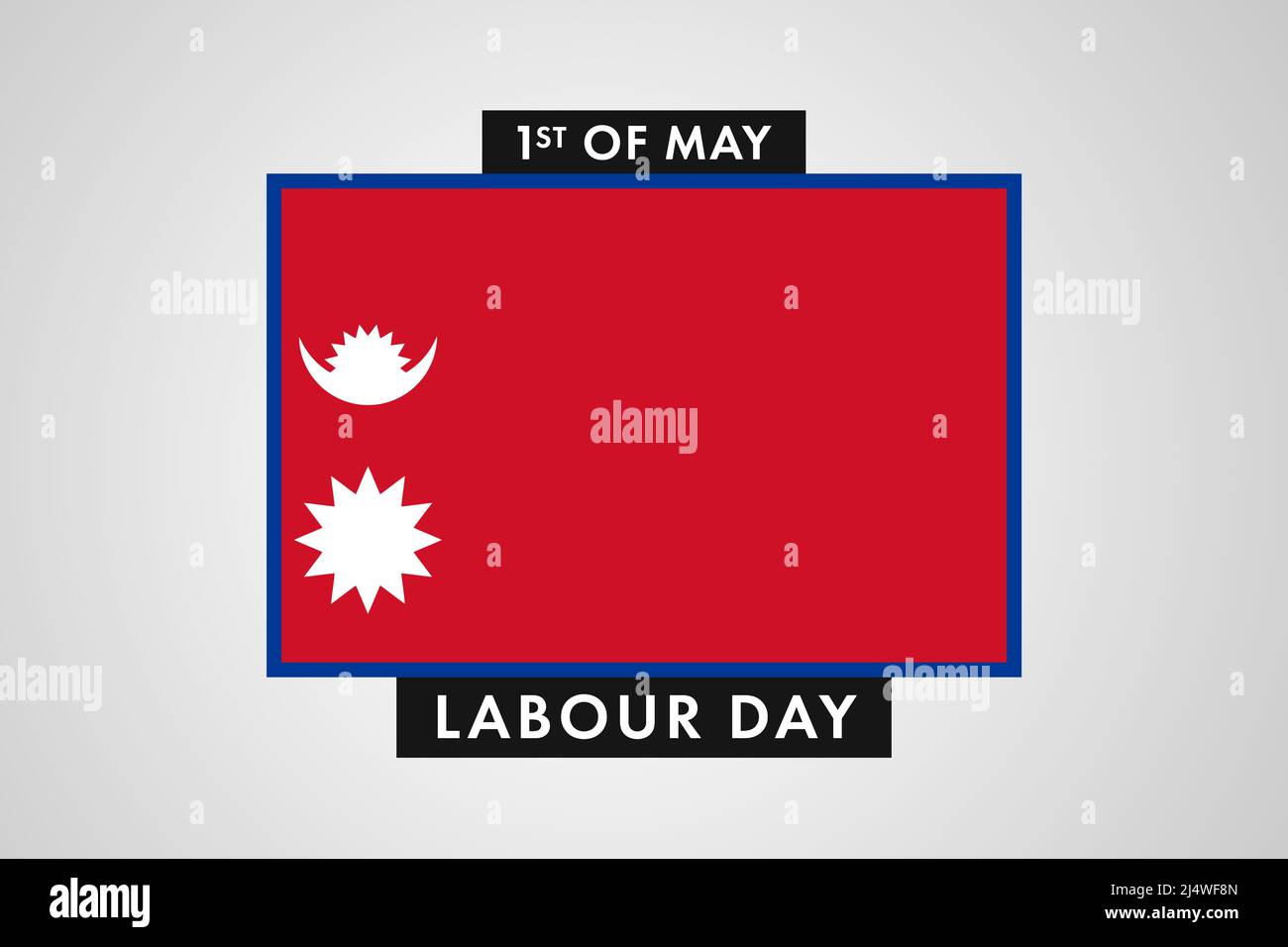 Nepal Labor Day. International World Workers Day of Nepal background ...