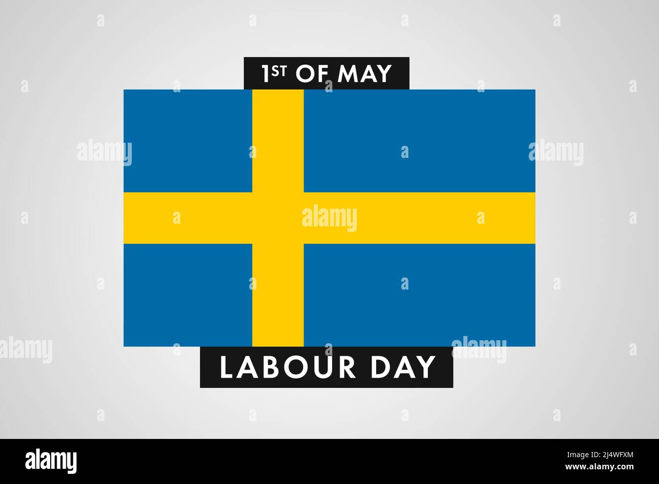 Sweden Labor Day. International World Workers Day of Sweden background ...