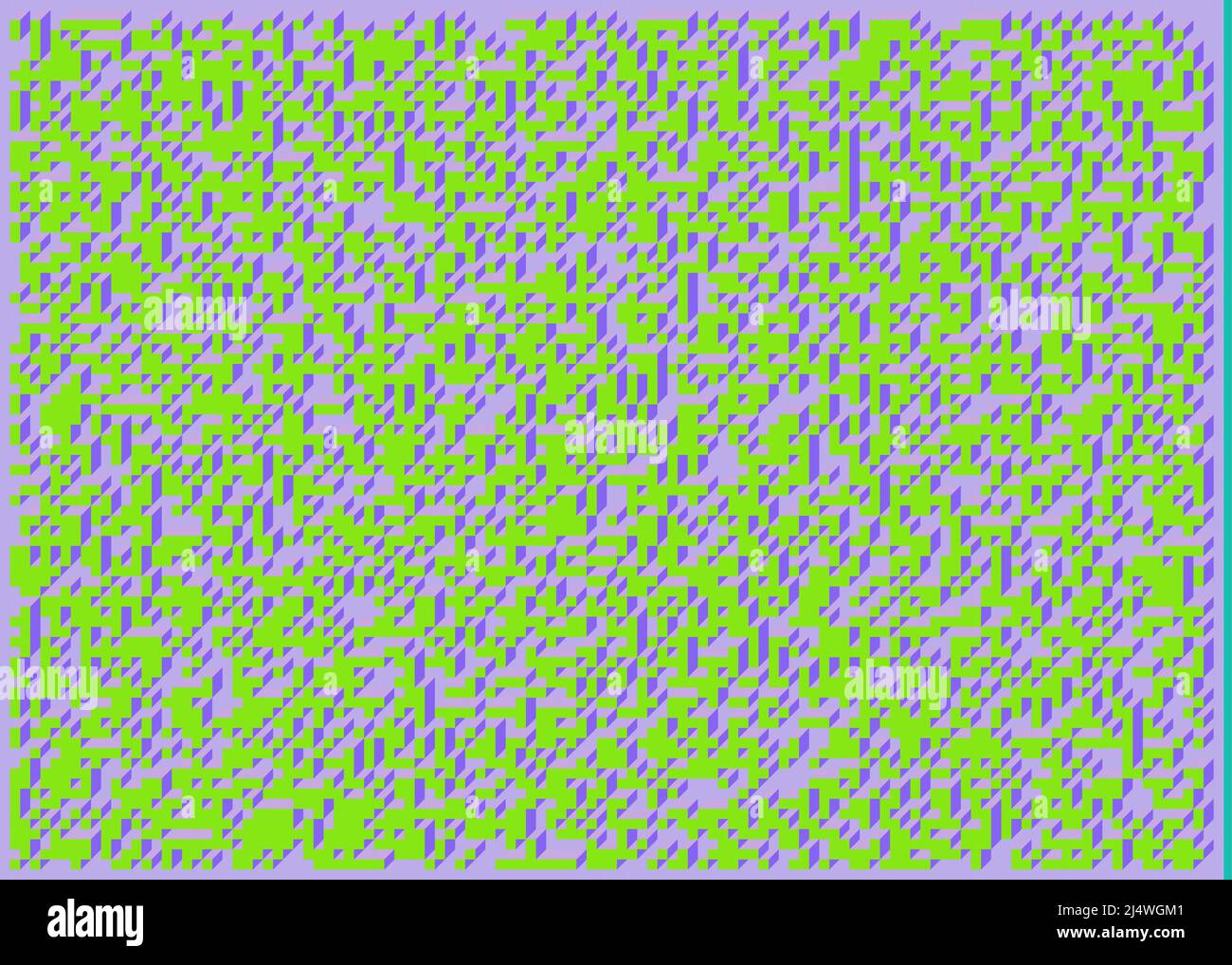 Implementation of Edward Zajec’s “Il Cubo” generative art background ...