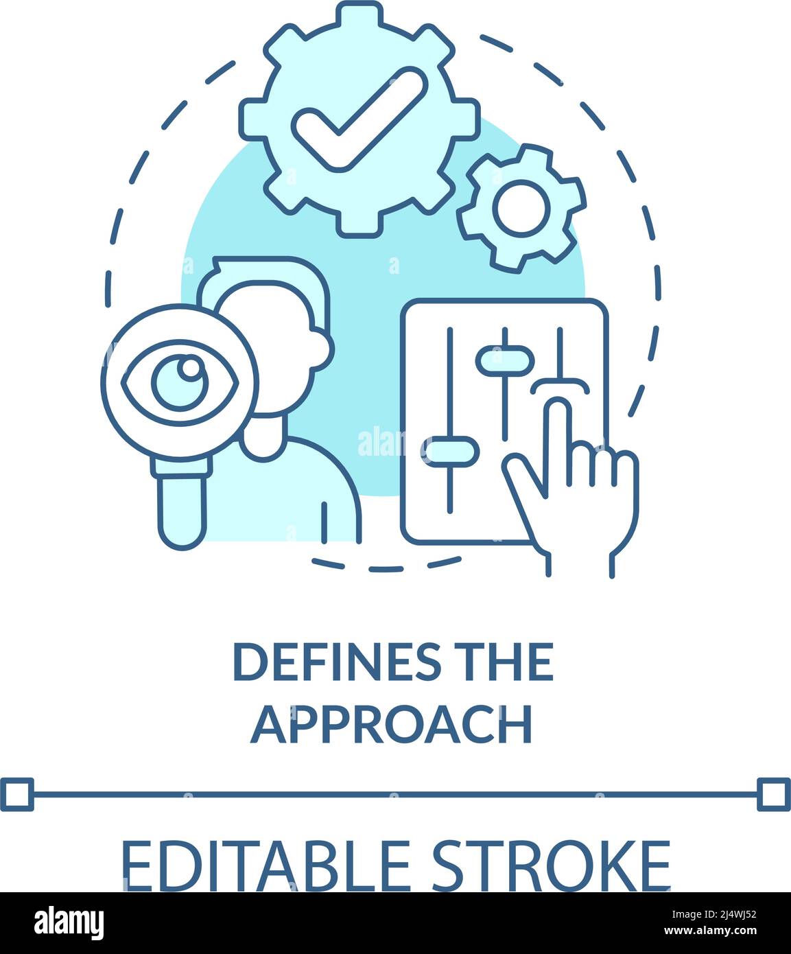 Approach way Stock Vector Images - Alamy