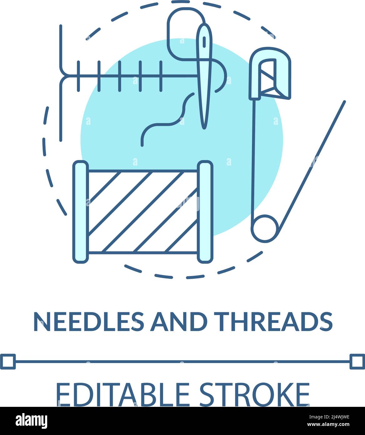 Repair threads Stock Vector Images - Alamy