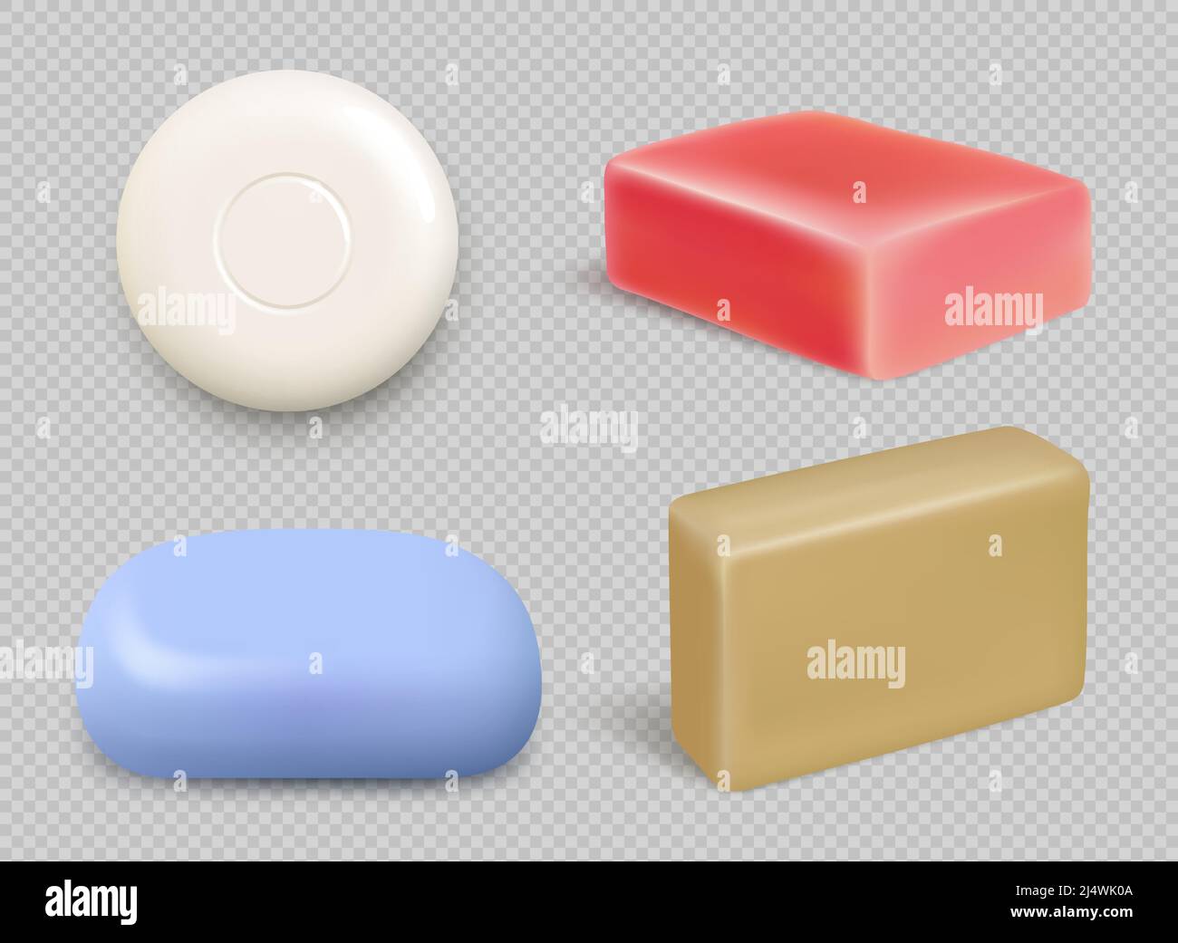 Realistic soap. Bathing hygienic items for self cleaning hand washing ...