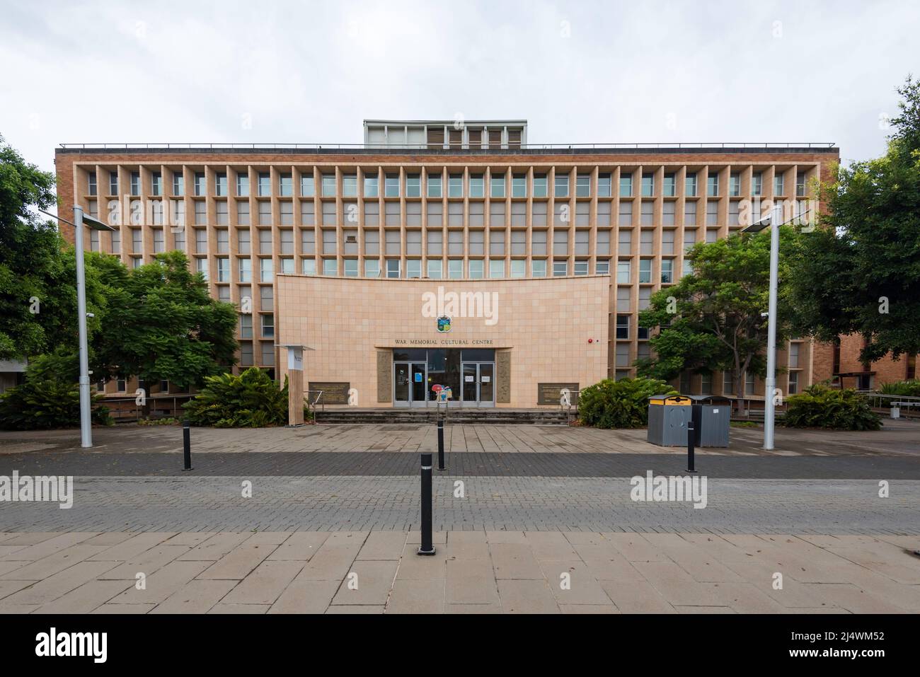 Newcastle War Memorial Cultural Centre was completed in 1957 to a ...