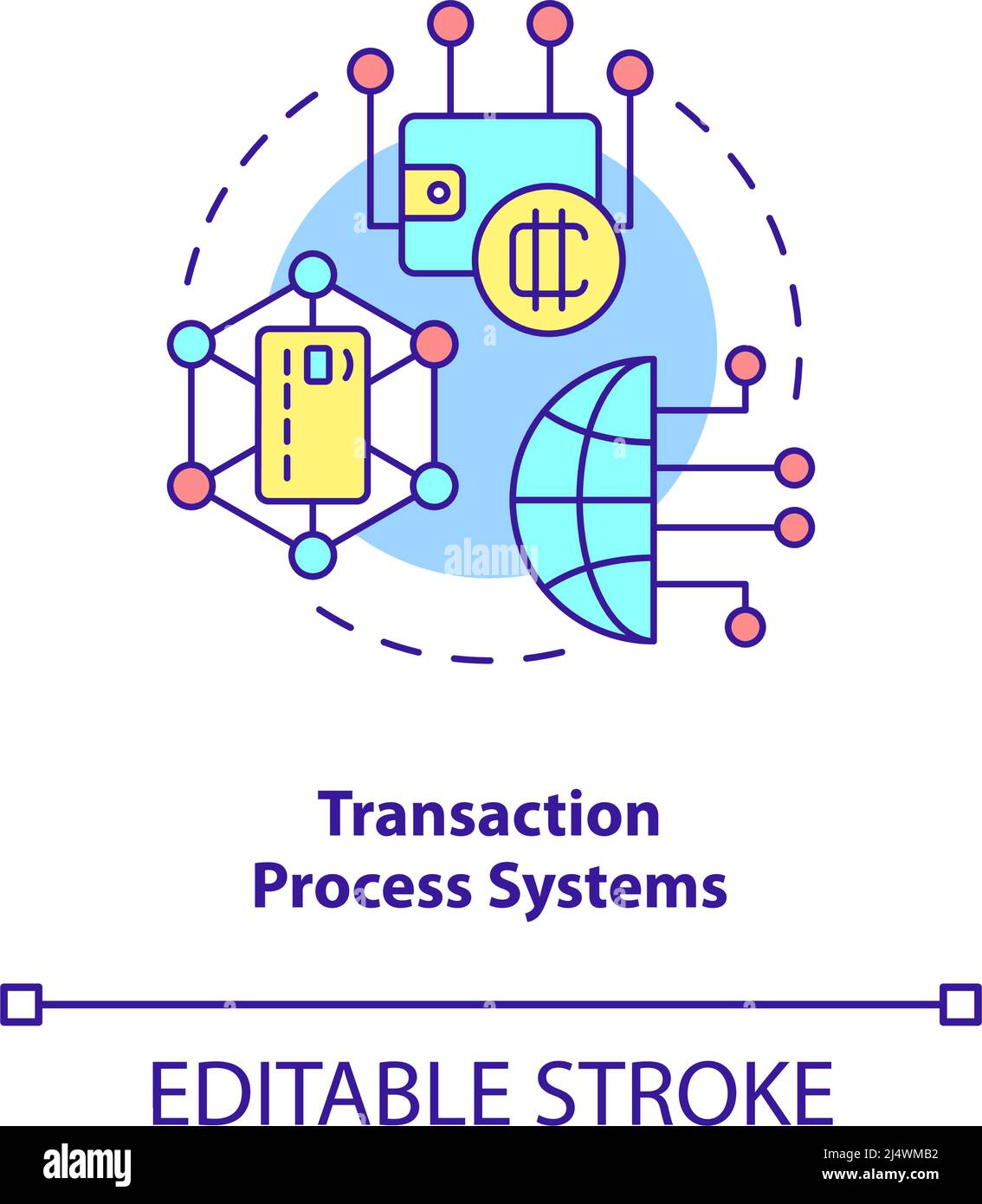 Transaction process systems concept icon Stock Vector Image & Art - Alamy Transaction process systems concept icon Stock Vector Image & Art - Alamy