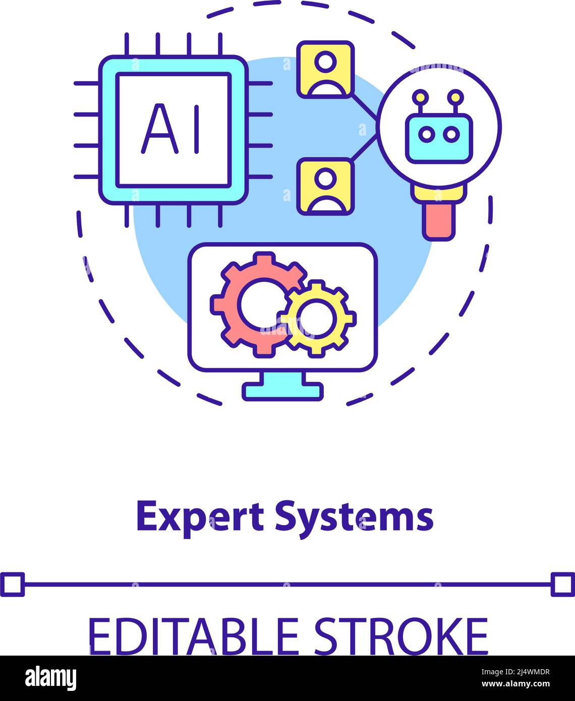 Expert systems concept icon Stock Vector Image & Art - Alamy Expert systems concept icon Stock Vector Image & Art - Alamy