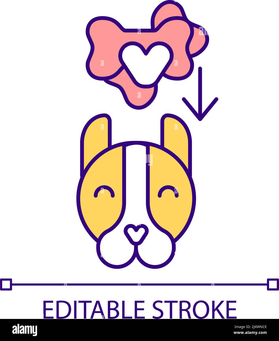 Giving treat Cut Out Stock Images & Pictures - Alamy