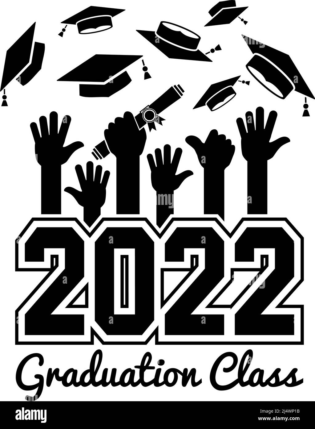 Class of 2022 vector vectors hi-res stock photography and images - Alamy