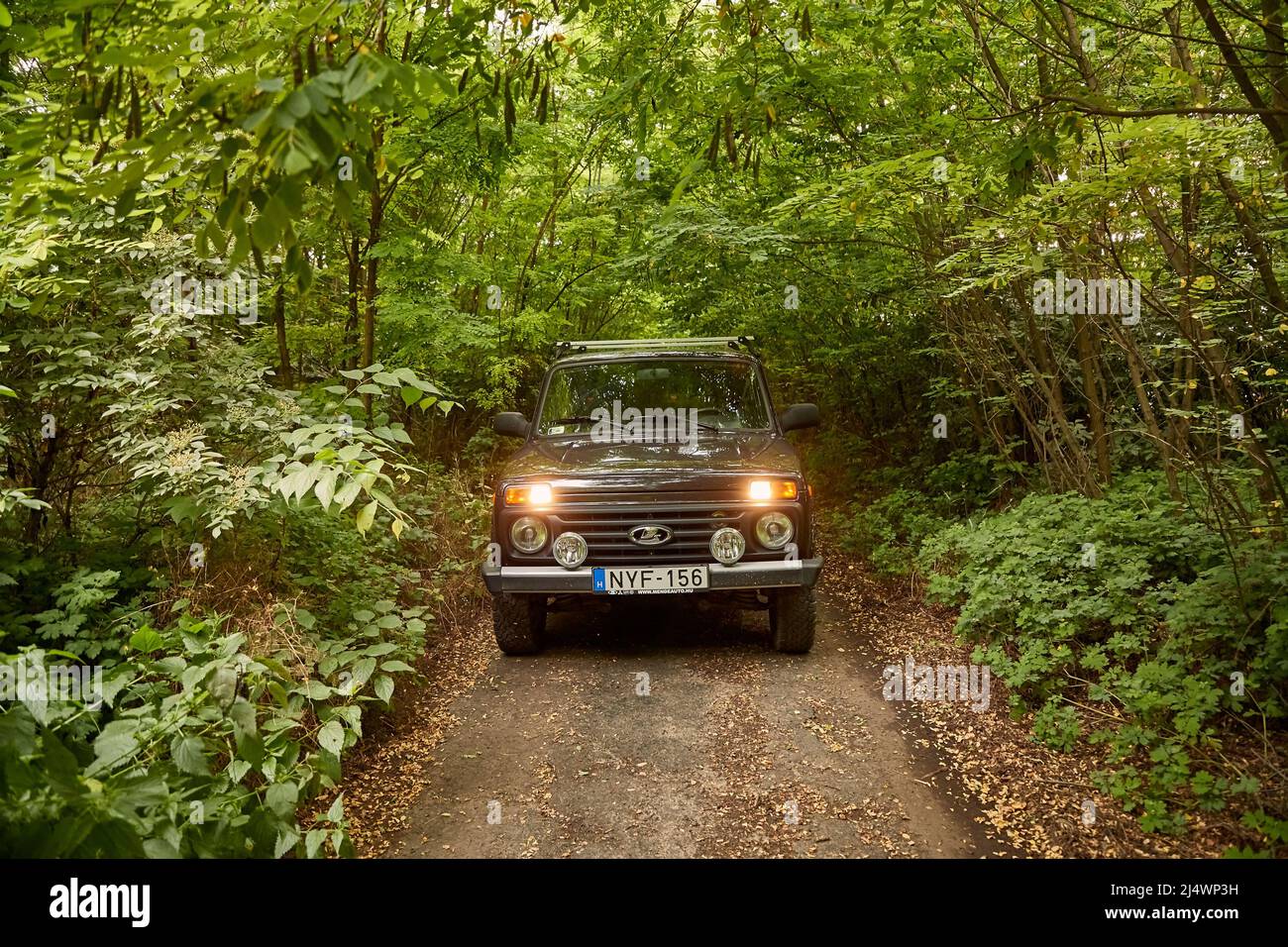 Lada 4x4 Niva Stock Photo - Alamy