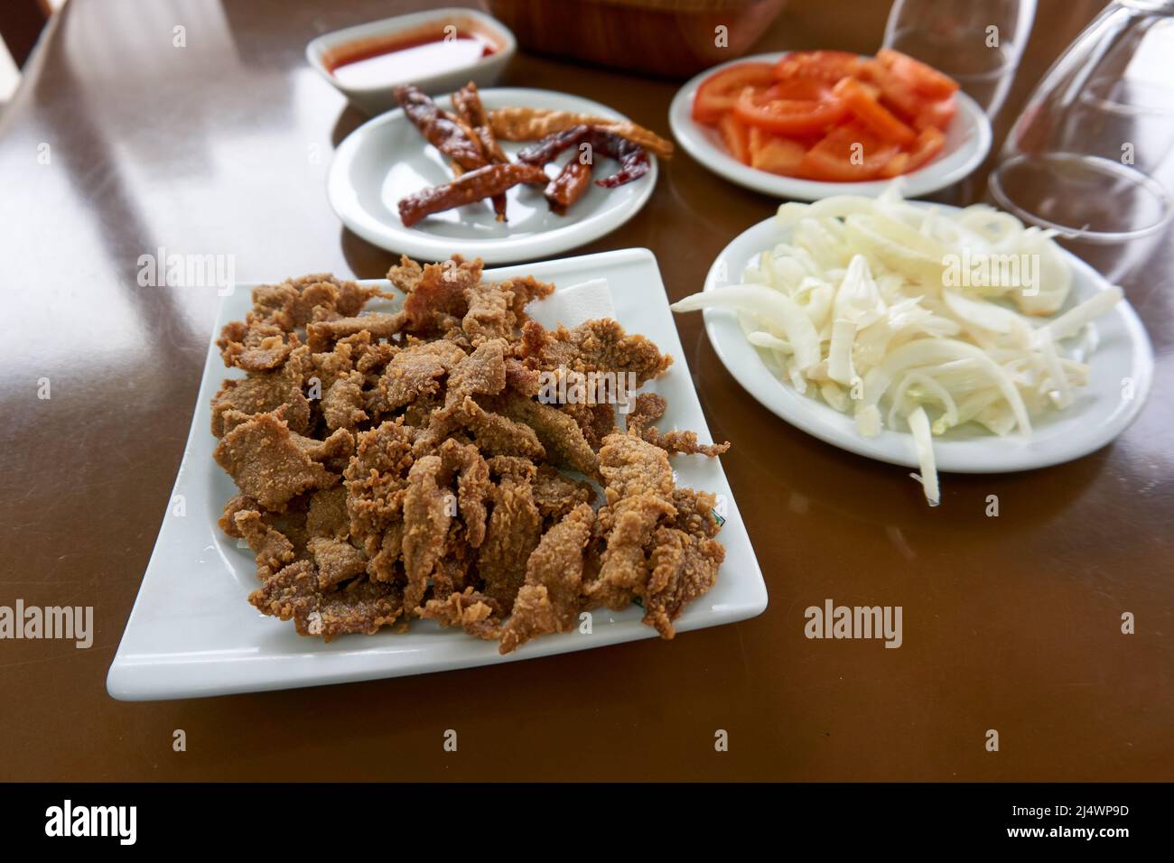 Traditional Turkish Liver kebab, Edirne ciger Stock Photo - Alamy